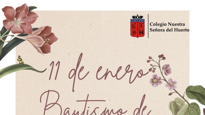 El bautismo de Jesús